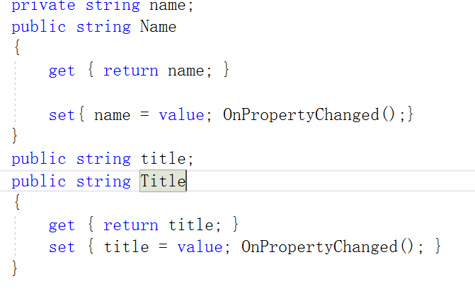 wpf通知更改INotifyPropertyChanged_wpf 双向绑定通知机制inotifypropertychanged-CSDN博客