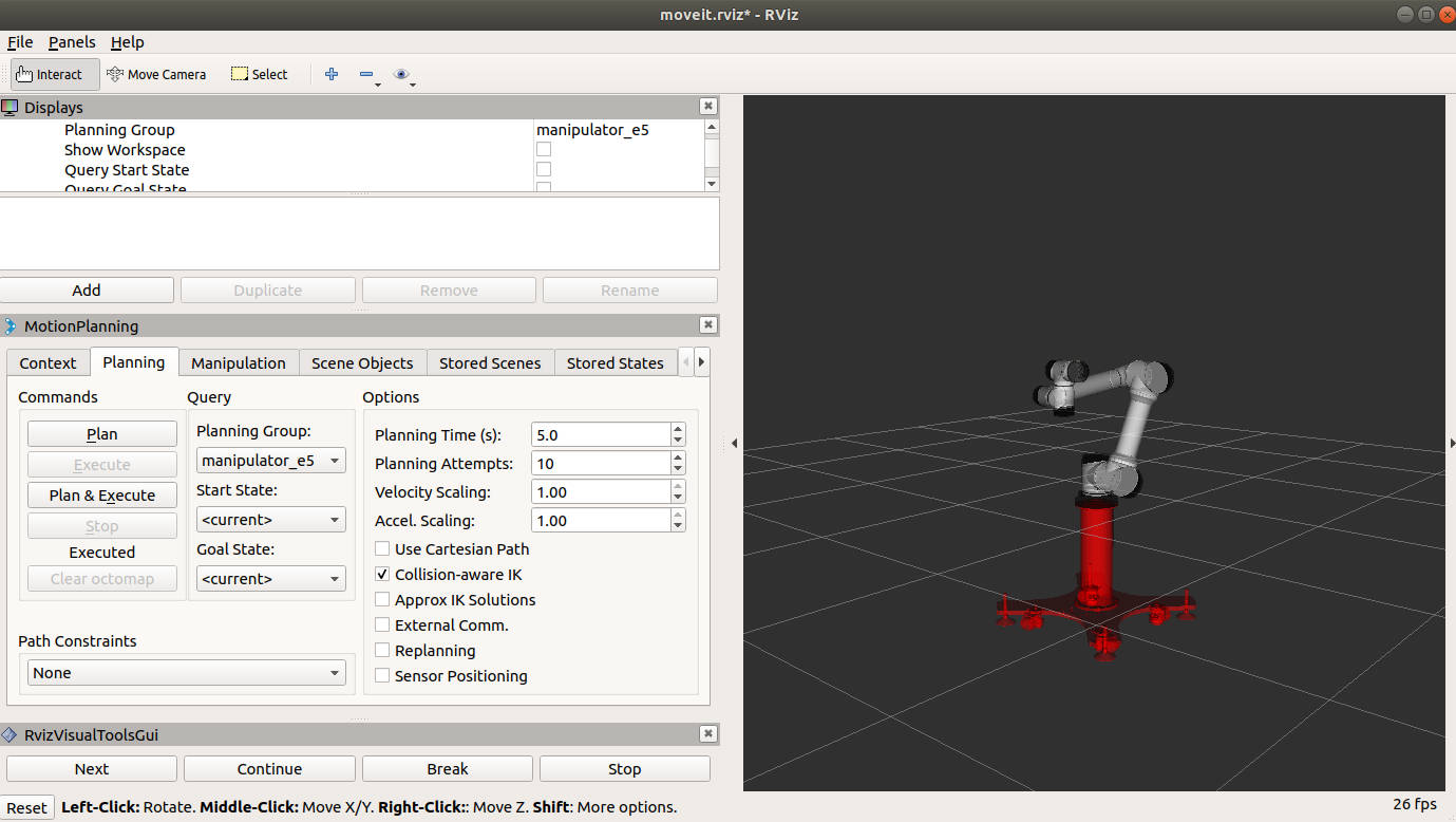 遨博协作机器人ROS开发 - ROS Melodic环境搭建与测试_遨博协作机器人 csdn-CSDN博客