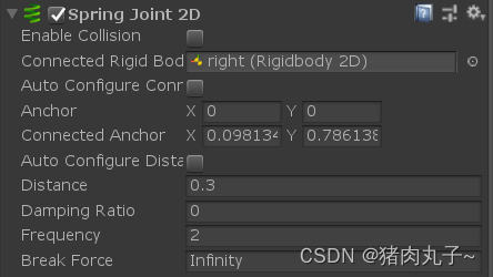 【unity3D】Unity-Spring Joint 2D组件-CSDN博客