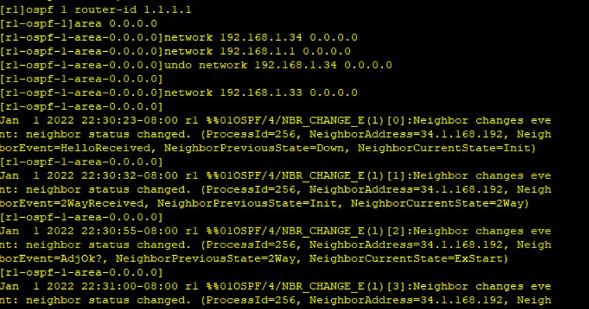 ospf实验_dis ip routing-table protocol ospf没反应-CSDN博客