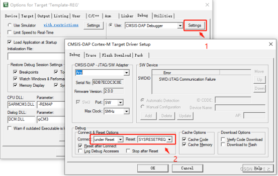 STM32野火霸道开发板，下载不了程序设置：_flash download failed could not load file-CSDN博客