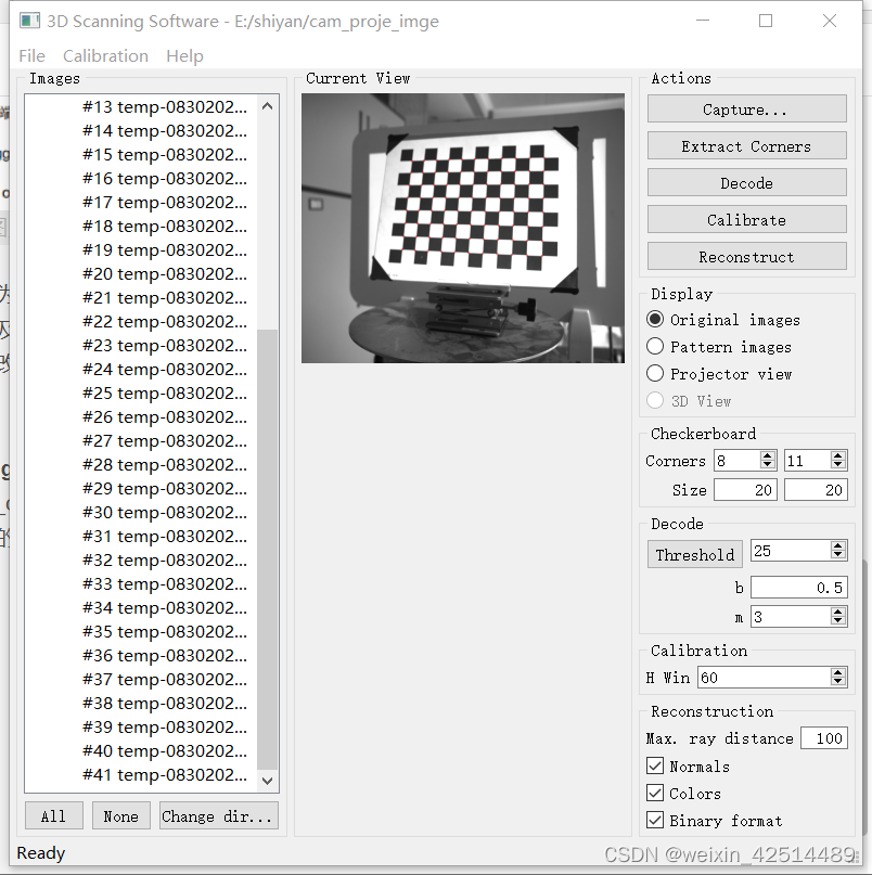 单目结构光标定软件使用_spinview软件-CSDN博客