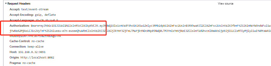 Server Sent Events SSE event source polyfill 