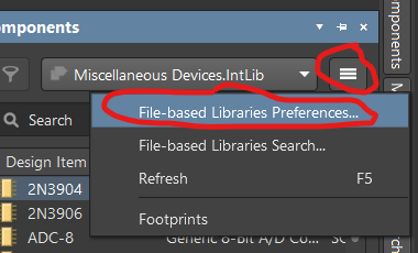 PCB设计笔记-AD（二）-如何将元器件库导入AD中_ad21怎么导入元器件库-CSDN博客