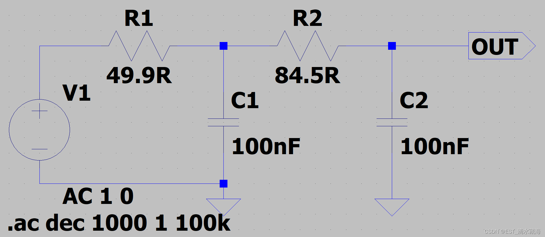 模拟滤波（二）_二阶mfb低通滤波器-CSDN博客