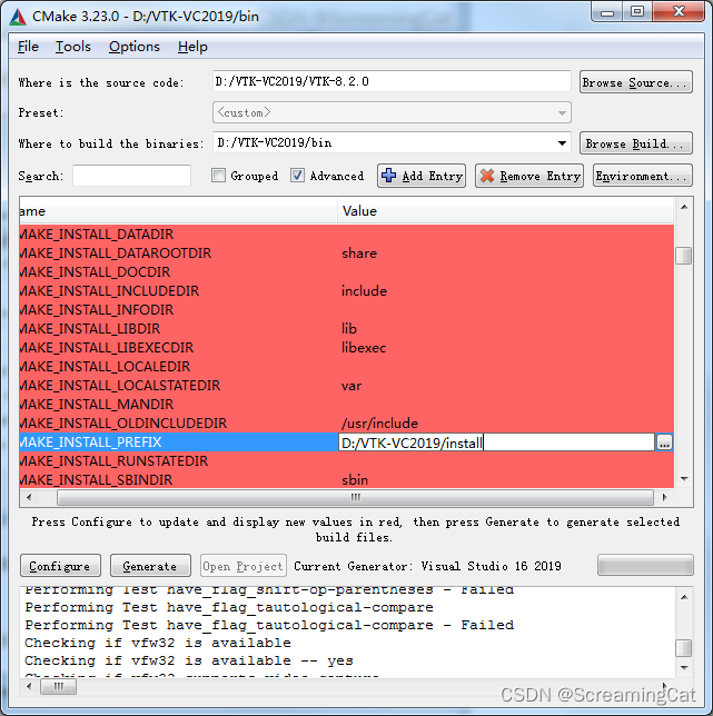 VTK开发环境配置(Visual Studio C++)-详细图文教程-CSDN博客