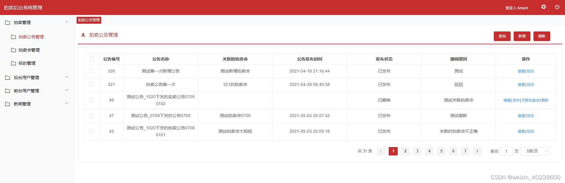Java网上拍卖管理系统设计与实现(ssm项目竞拍)毕业论文毕业设计数据库文档基于给定的项目背景设计并实现一款简单的拍卖系统 Csdn博客