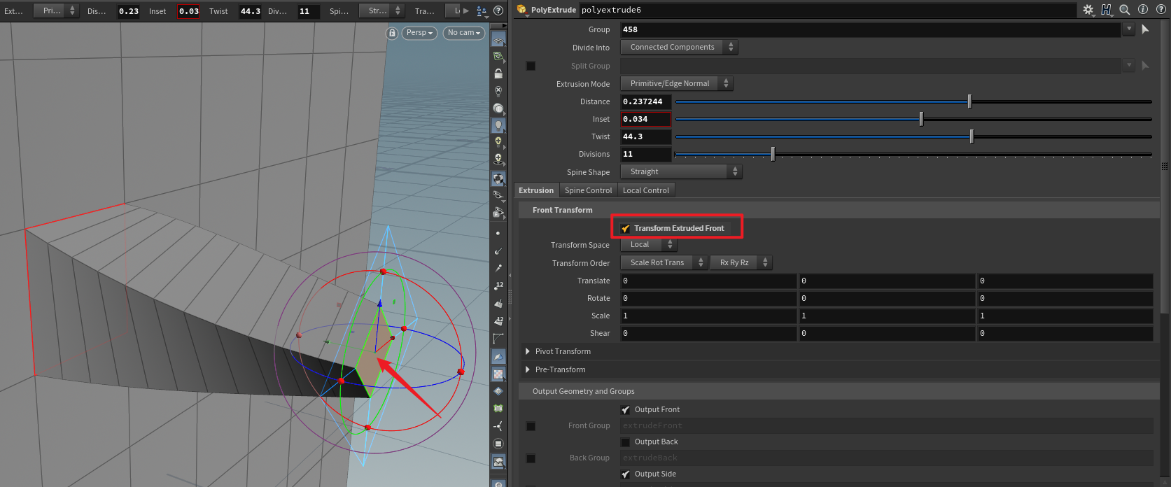 Houdini polyextrude讲解_houdinipolyextrude-CSDN博客