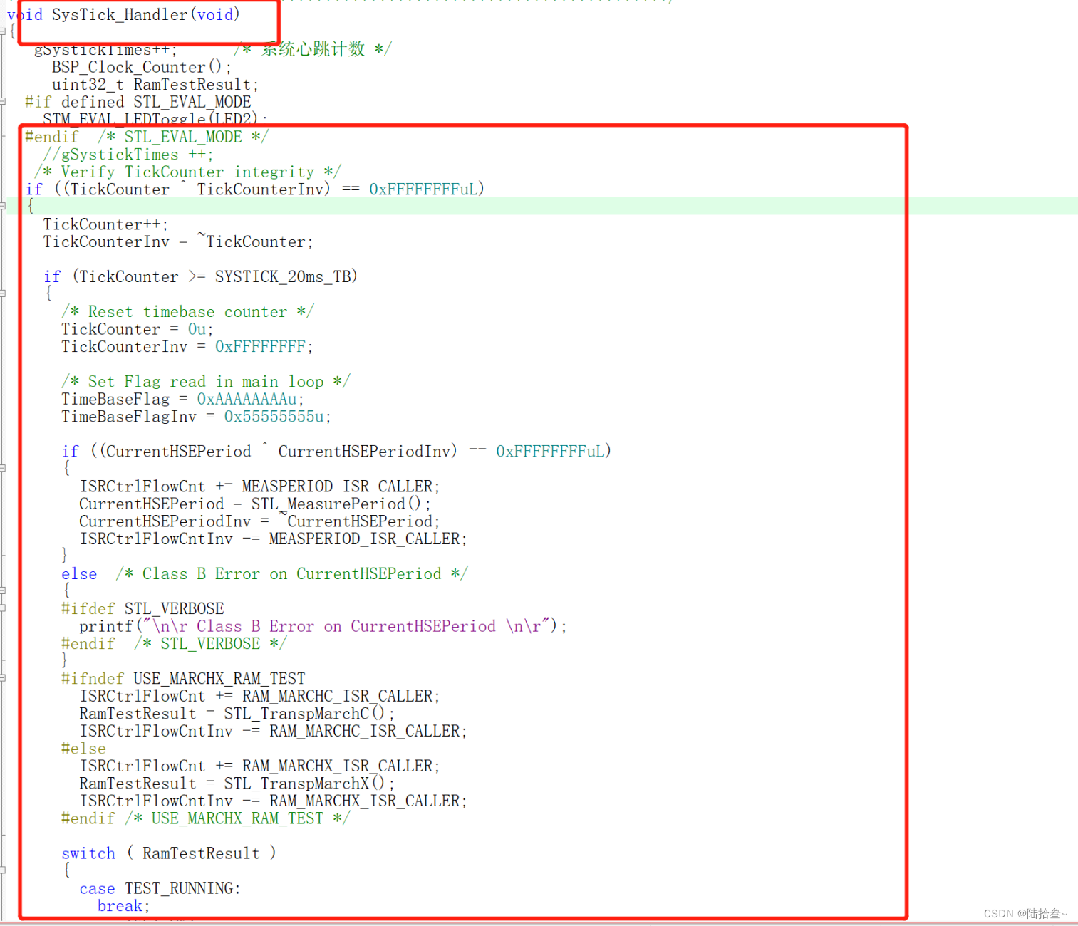 STM32F10X系列基于标准库——CLASSB库移植_stm32classb库-CSDN博客