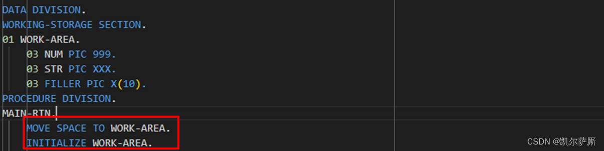 Cobol学习笔记（整理中80%）_在cobol中high-value值是多少-CSDN博客