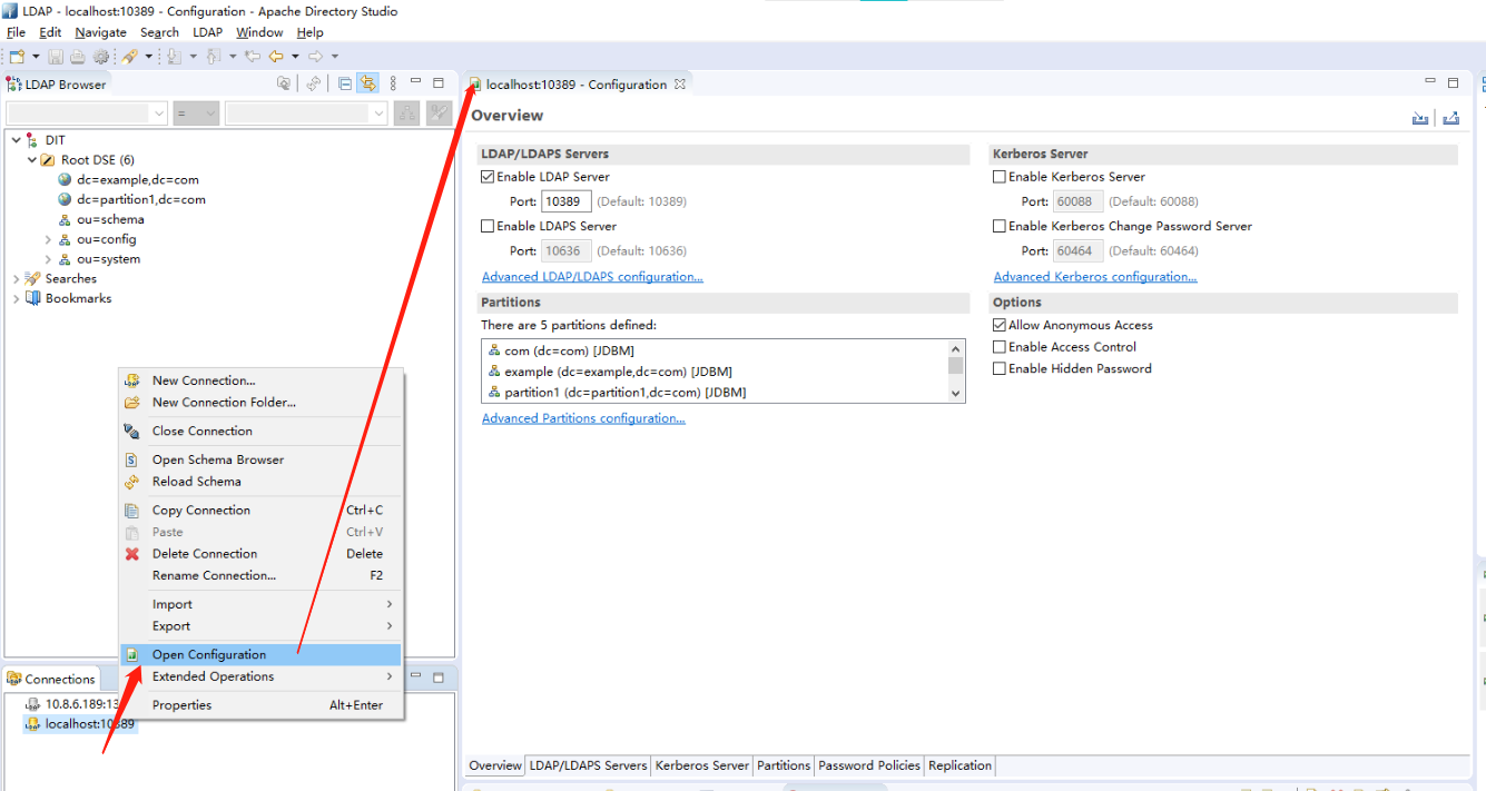 Apache Directory Studio 创建根 dc_集成apache directory server-CSDN博客