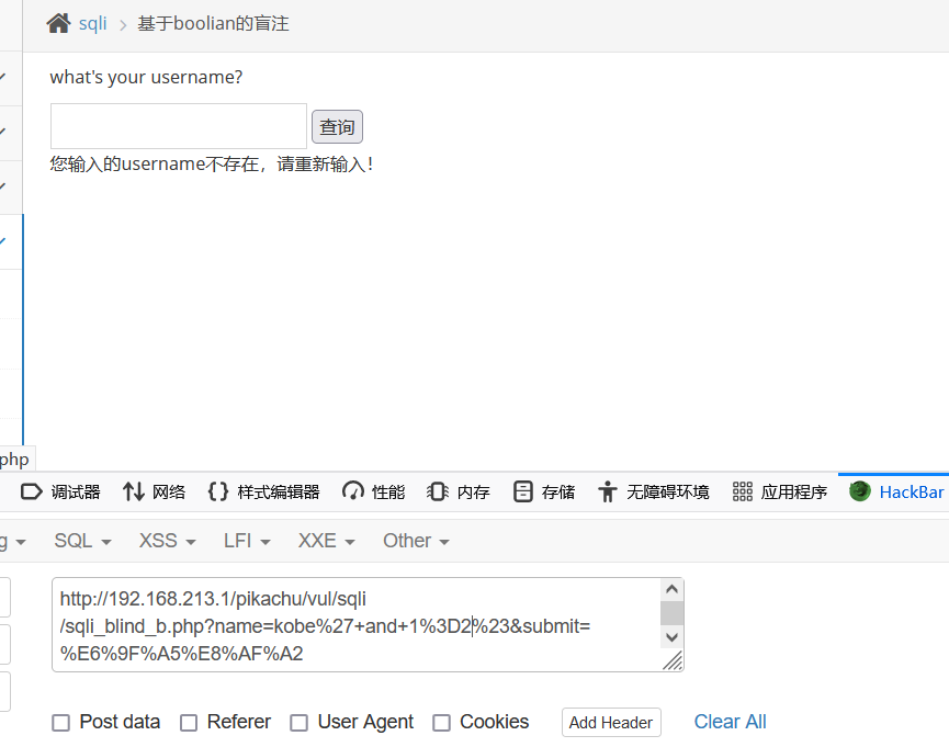 pikachu SQL 注入（盲注）_pikachu盲注-CSDN博客