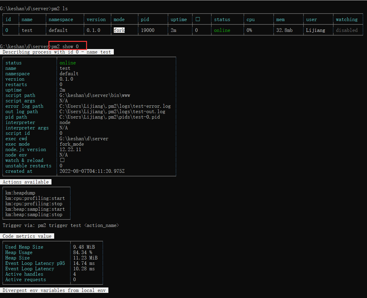 pm2常用命令_pm2 命令-CSDN博客