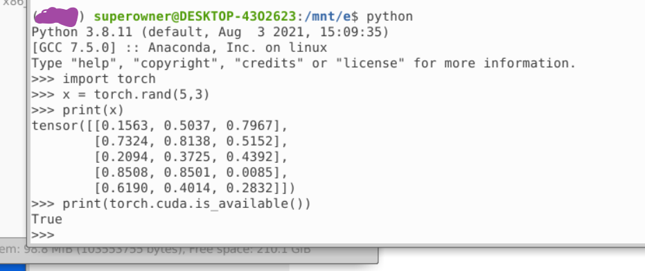 【Win10/11 WSL2 Pytorch-GPU版安装避坑指南(慢更)】_wsl pytorch gpu depends: bzip2 but it is not insta-CSDN博客