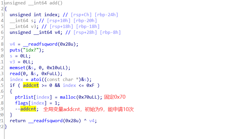 gyctf_2020_signin(calloc特性，uaf，tcache特性)_pwn calloc 性质-CSDN博客