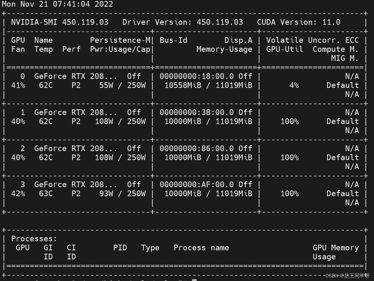 【环境配置】深度学习监控显卡(GPU)使用情况工具汇总_gpustat安装-CSDN博客