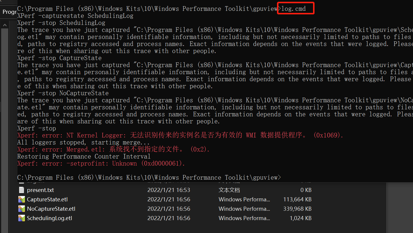 Summary of installation and use of GPUView (updated) - Programmer Sought
