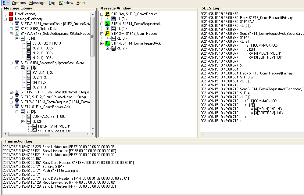 SECS/GSM 测试工具_secs测试软件-CSDN博客