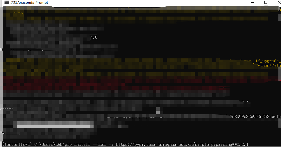 成功解决importerror Matplotlib Requires Pyparsing＞221； You Have 220importerror Matplotlib