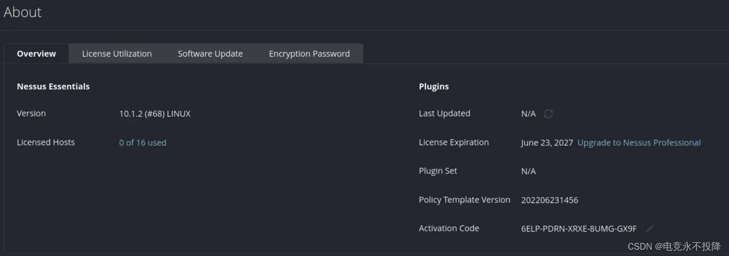 Nessus 扫描IP数量限制破解 - KaLi_nessus 16个ip限制-CSDN博客