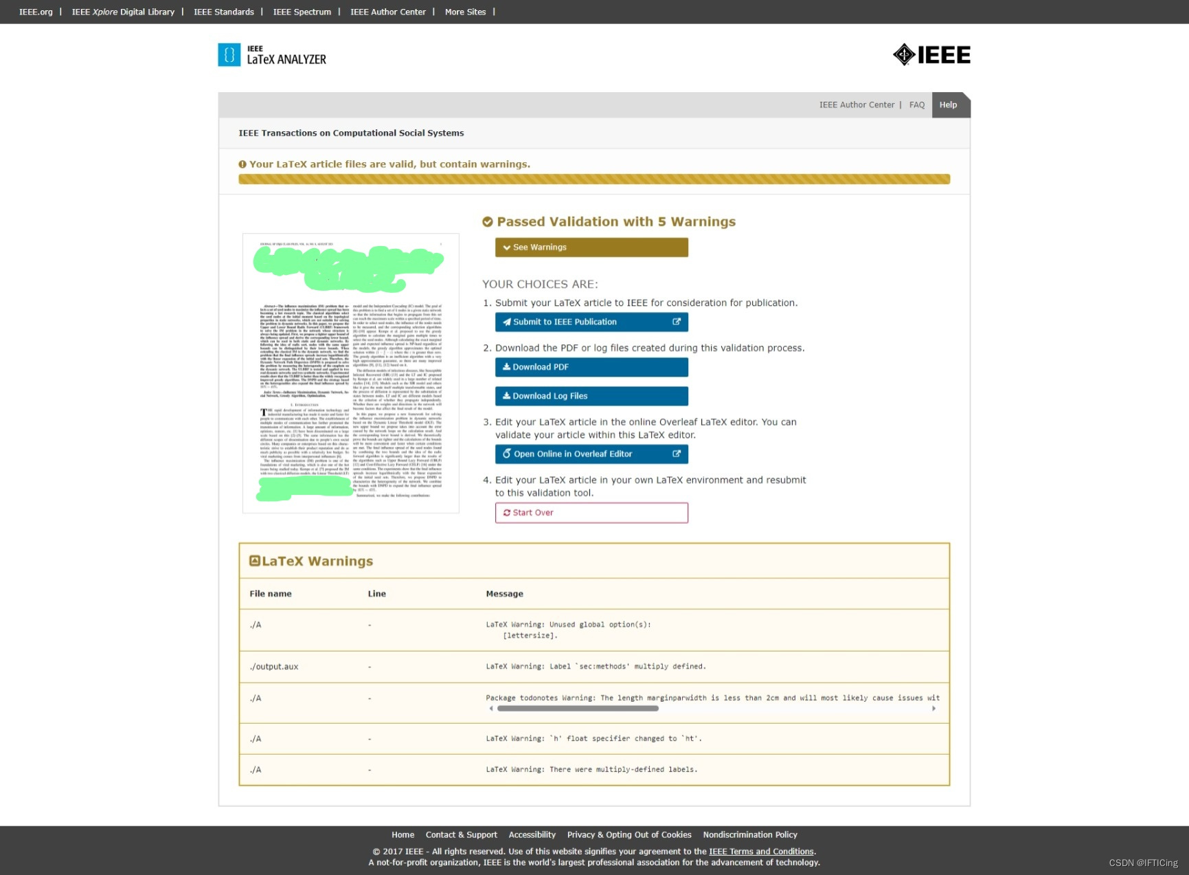IEEE Transactions on Computational Social Systems（CSS）投递记录（步骤+投递时间线记录）-CSDN博客