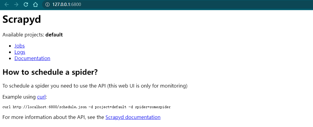 网络爬虫框架Scrapy之Scrapyd部署Scrapy项目-CSDN博客