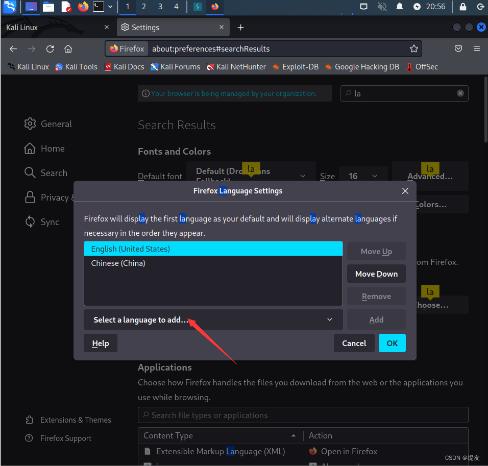 kali火狐设置中文（无需命令）_kali火狐浏览器设置中文-CSDN博客