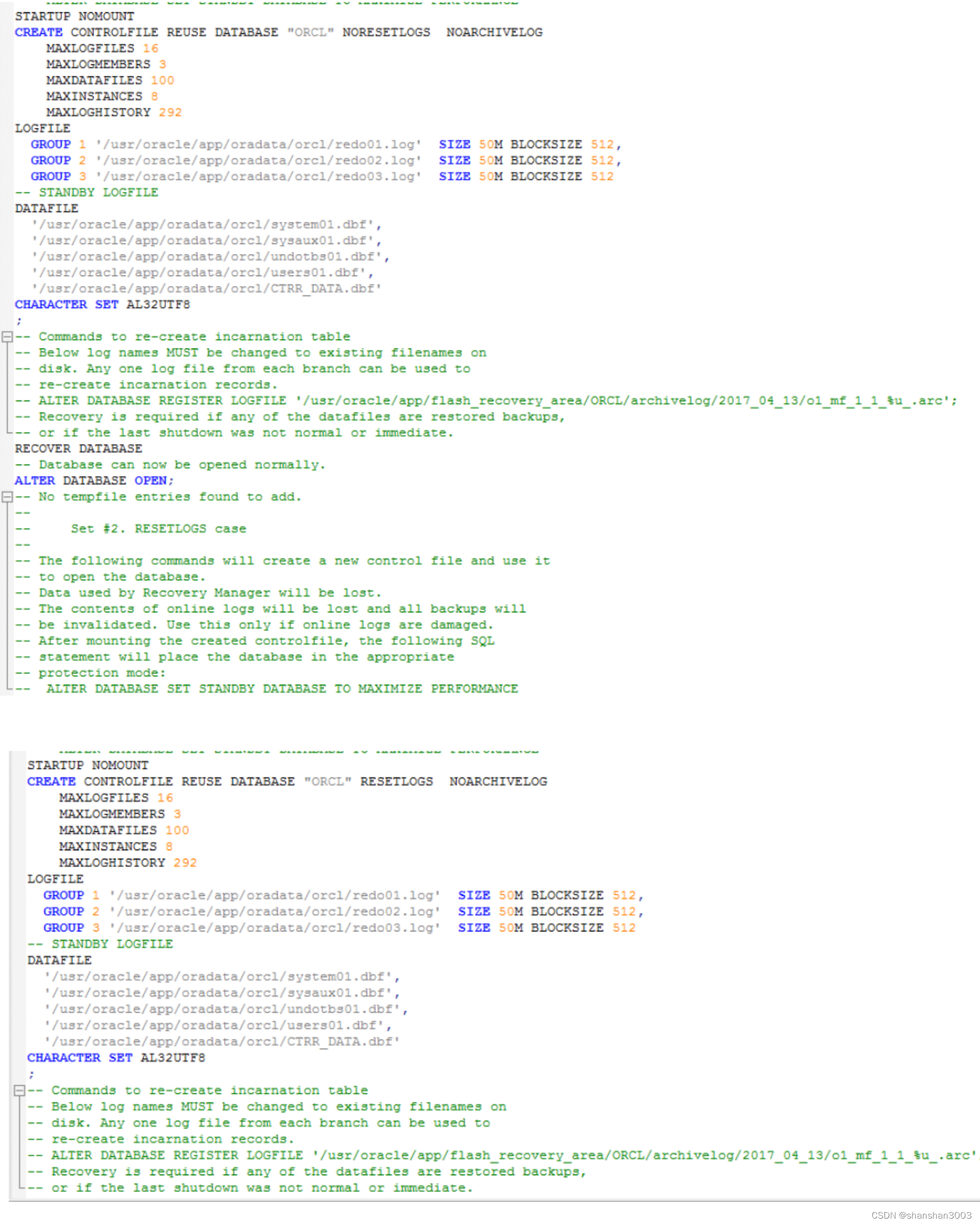 Oracle第七节 Oracle控制文件详解oracle 控制文件内容 Csdn博客