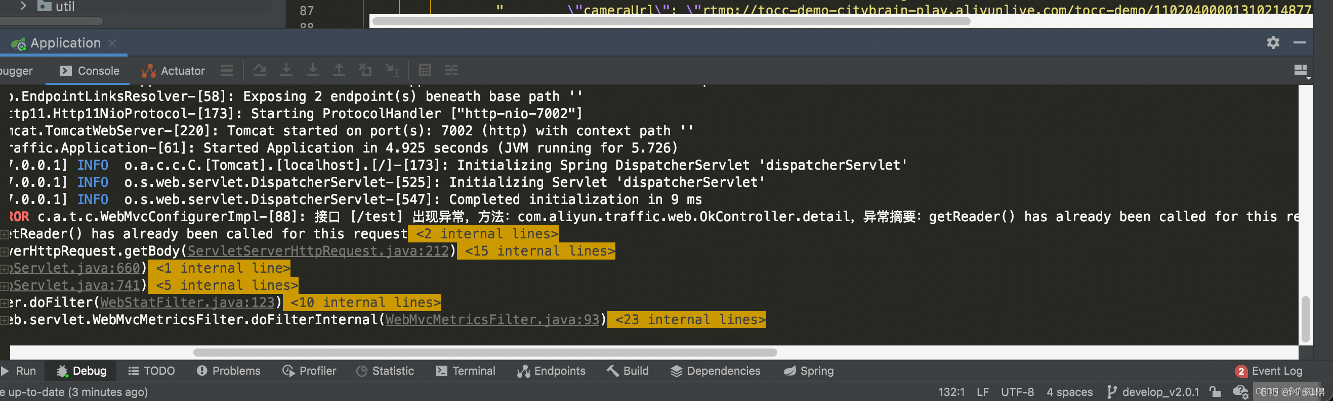 java.lang.IllegalStateException: getReader() has already been called for this request-CSDN博客
