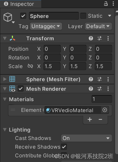 Unity3d实现360全景视频的观看_unity网页浏览360视频-CSDN博客