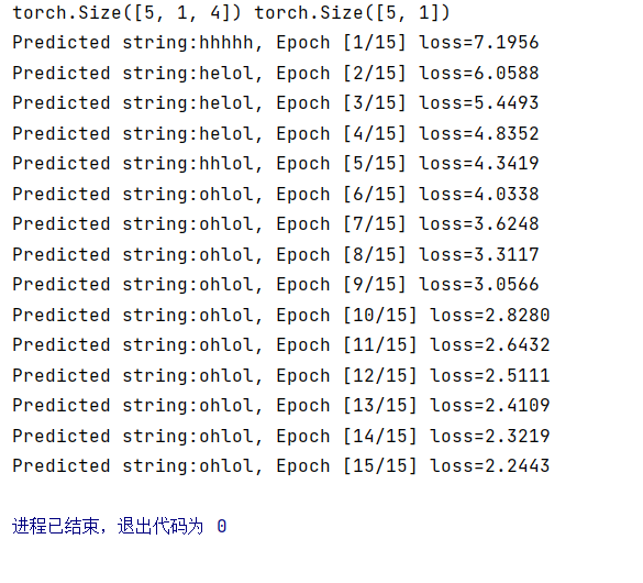 Pytorch深度学习实践（b站刘二大人）P12讲 (RNN循环神经网络基础篇)_dense网络-CSDN博客