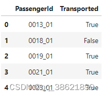 kaggle 新手竞赛 Spaceship Titanic with TFDF 高分代码搬运_kaggle spaceship-CSDN博客