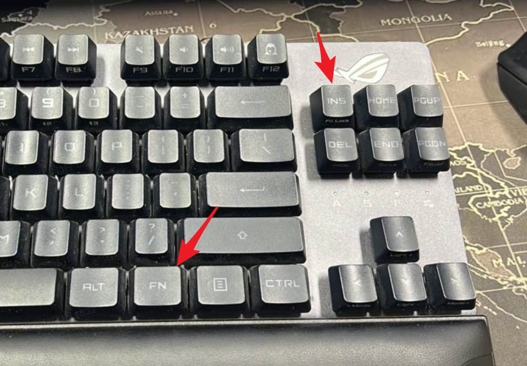 ROG键盘，rx tkl keyboard 的F10不管用了，FN功能切换_rx tkl怎么切换fn-CSDN博客