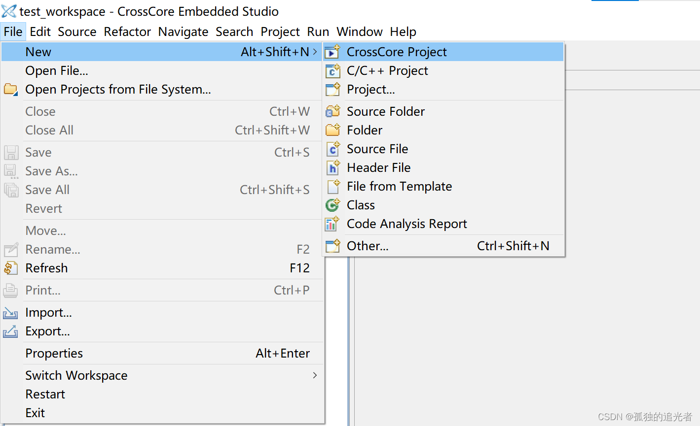 CrossCore Embedded Studio |创建一个新项目-CSDN博客