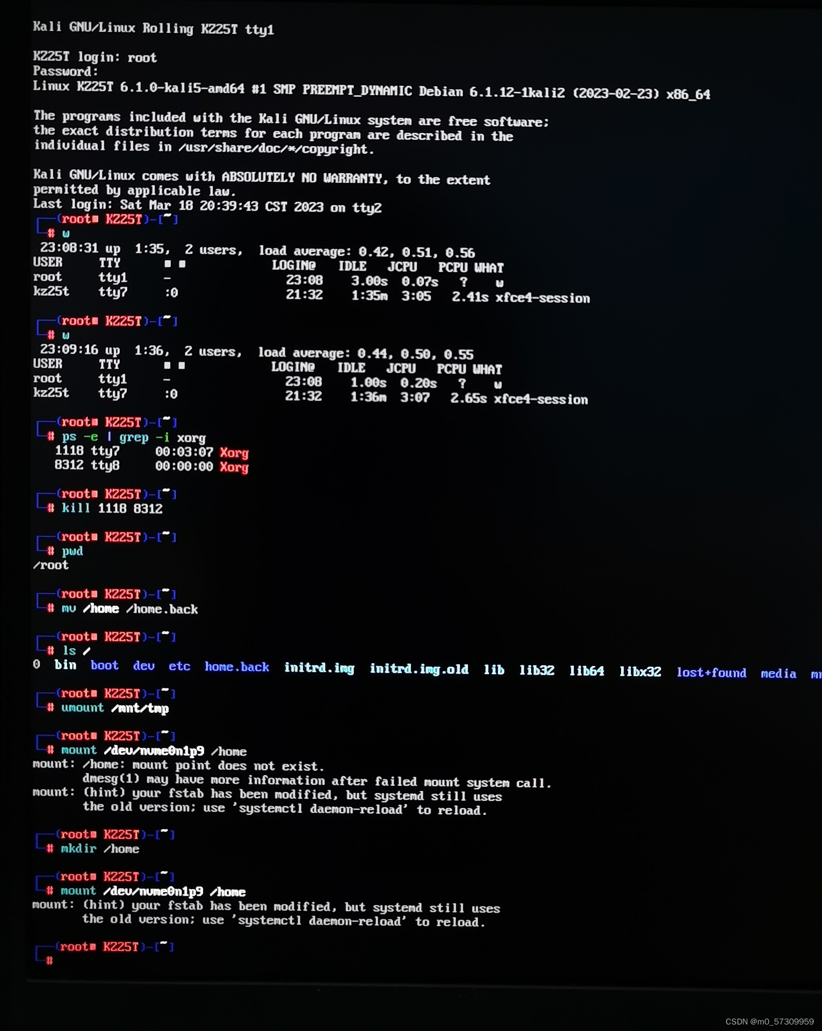linux(双系统电脑)缩小根目录分区、给/home单独分区的简单方法_linux 缩小分区-CSDN博客