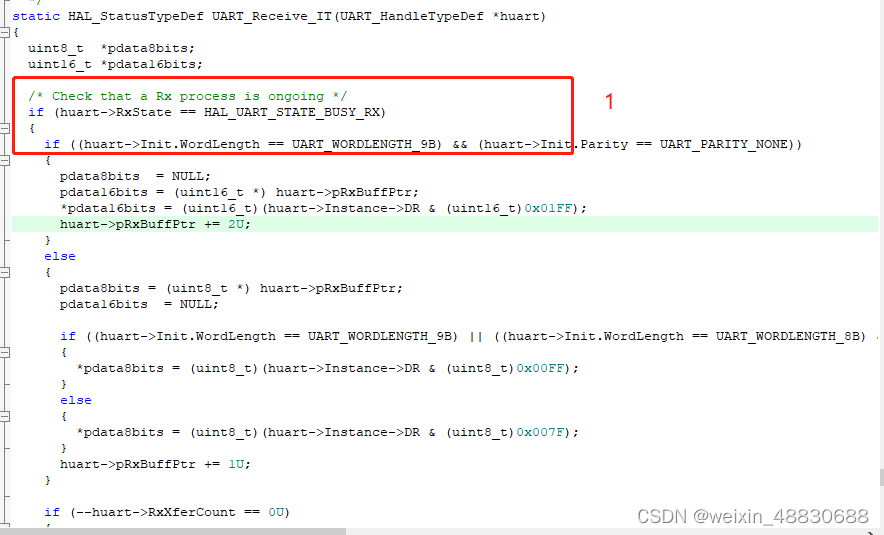 两个单片机串口通信HAL库代码&&为何HAL_UART_Receive_IT函数只能触发一次接收中断及对应解决办法_hal uart receive只能读取一次-CSDN博客