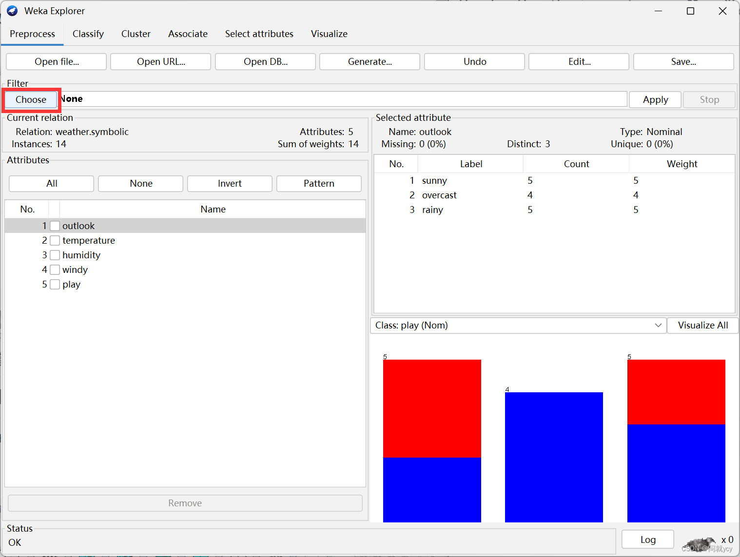 【数据挖掘软件 weka】第一部分 开始使用weka_weka数据挖掘-CSDN博客
