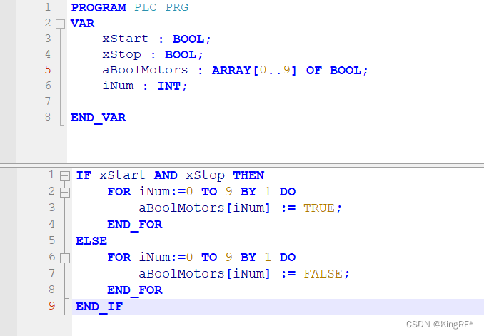 Plc中st编程的数组 三菱plcst语言数组array Csdn博客