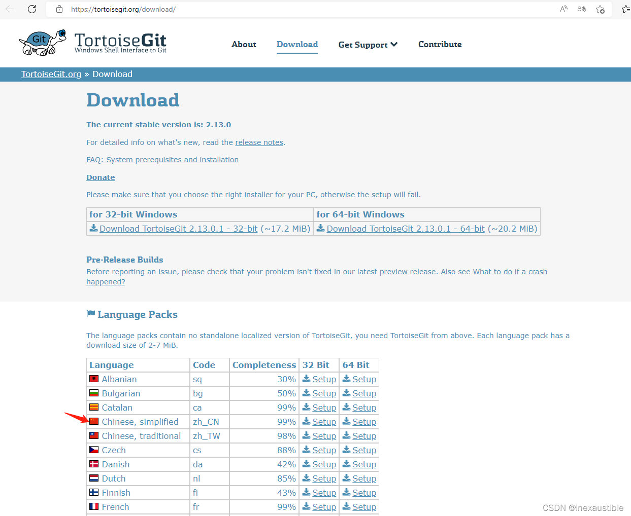 TortoiseGit 安装和使用_tortoisegit-2.13.0.1-64bit.msi-CSDN博客
