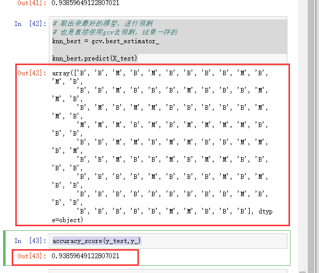 sklearn笔记11 KNN模型评价指标_knn.score模型得分-CSDN博客