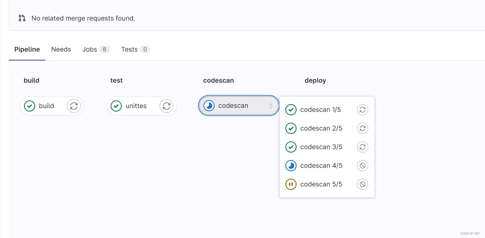 Gitlab中Pipeline语法二_gitlab pipeline scheduler-CSDN博客