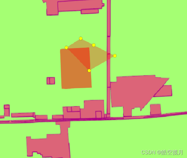 python之arcgis Query空间查询（点线面取交集）_strtree.query空间相交查询 点与面-CSDN博客