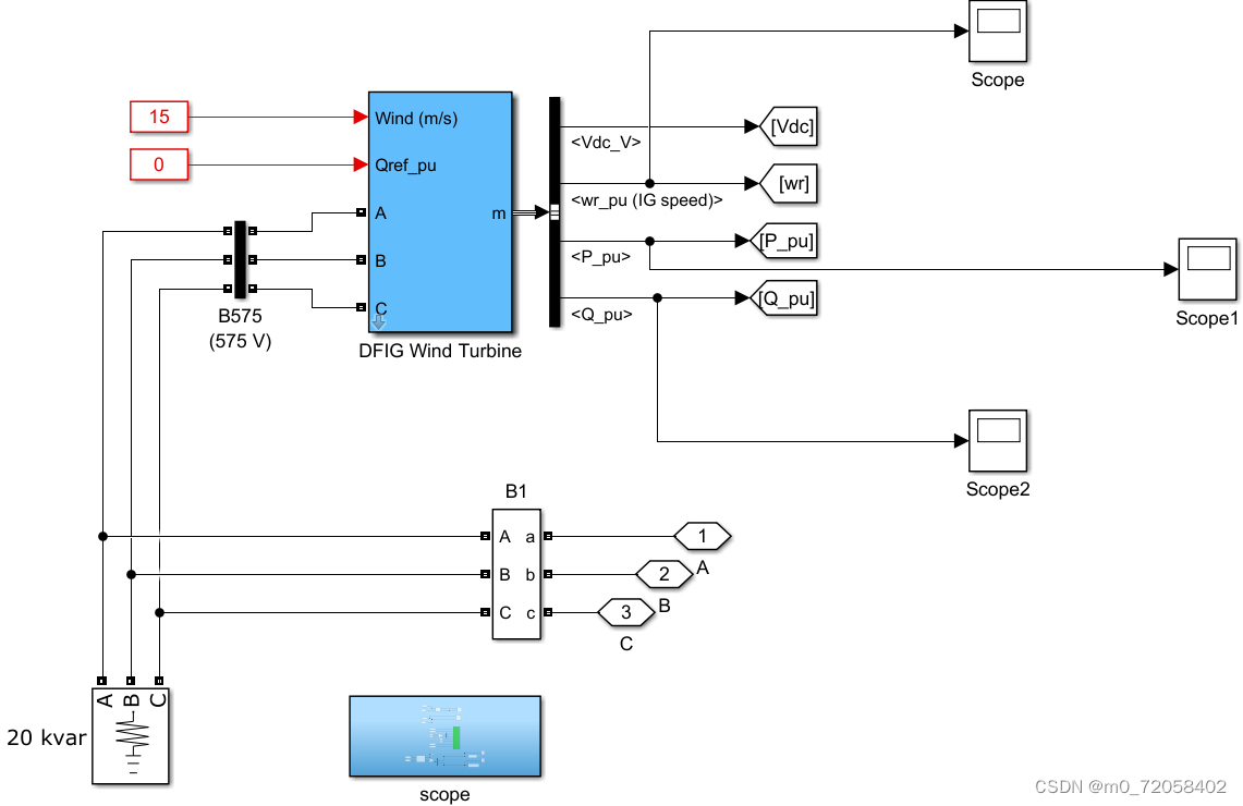 微电网孤岛/并网控制策略Simulink，燃气轮机主从控制、DFIG最大功率追踪_simulink 燃气轮机-CSDN博客