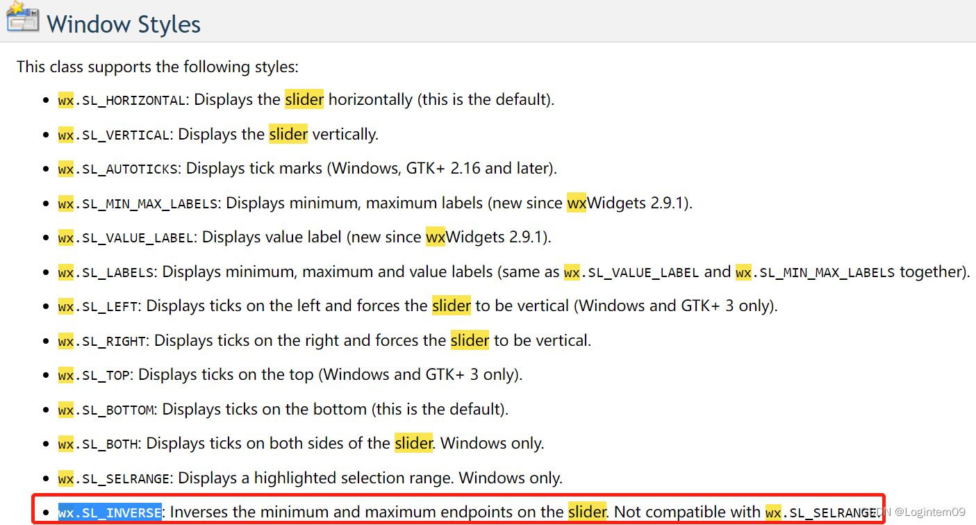 wxpython控件滑块wx.Slider一些常规的用法总结_wx.slider event-CSDN博客