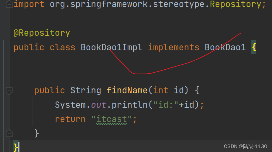 No qualifying bean of type ‘com.itheima.dao.BookDao1‘ available: expected single matching bean ...