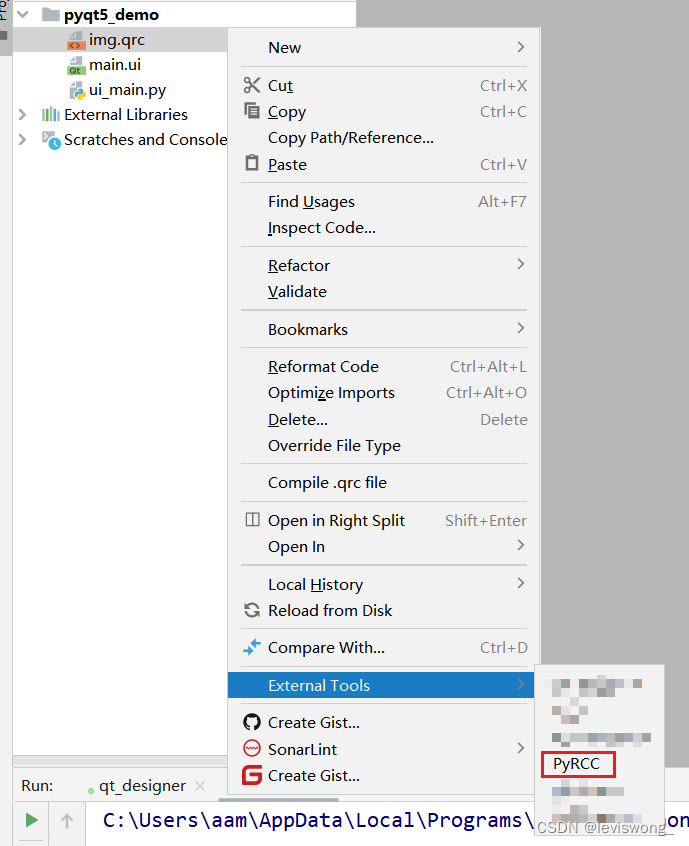 Pycharm设置PyQt5工具中的QtDesigner及PyUIC功能（详细图文说明）_pyqt5的pyuic咋设置-CSDN博客