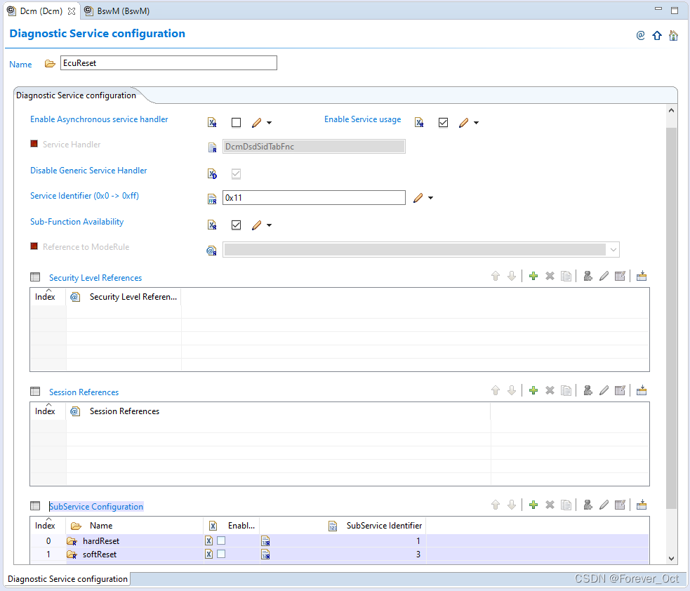 BSW： Dcm模块配置--11服务_bsw可以reset么-CSDN博客