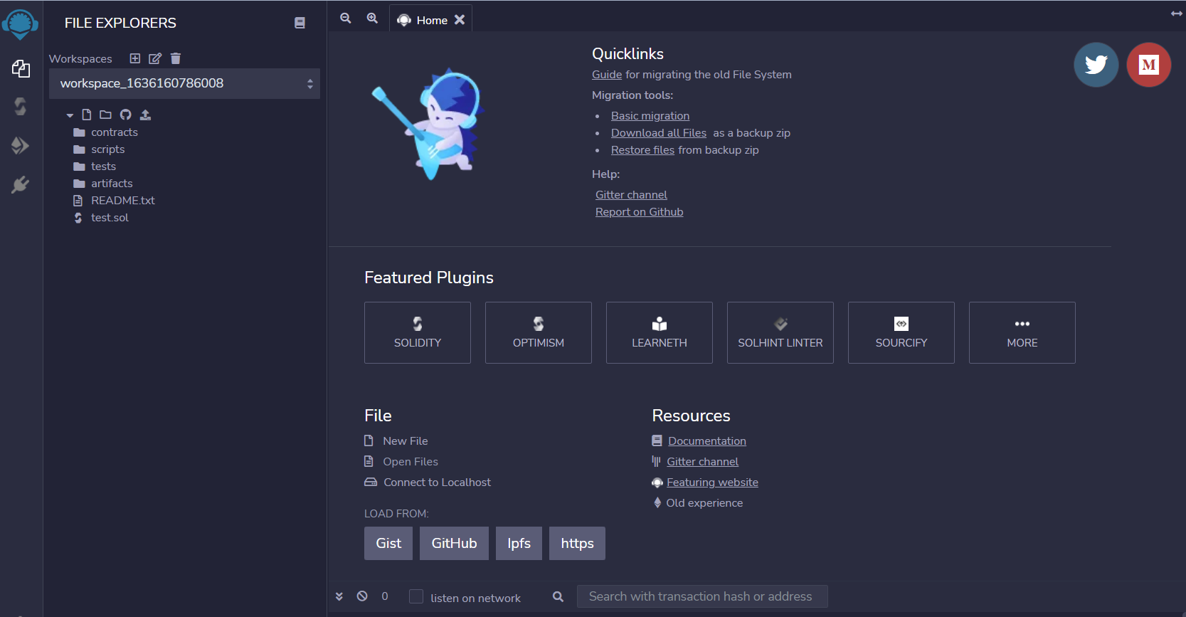 区块链ETH--remix简单使用介绍_remix eth-CSDN博客