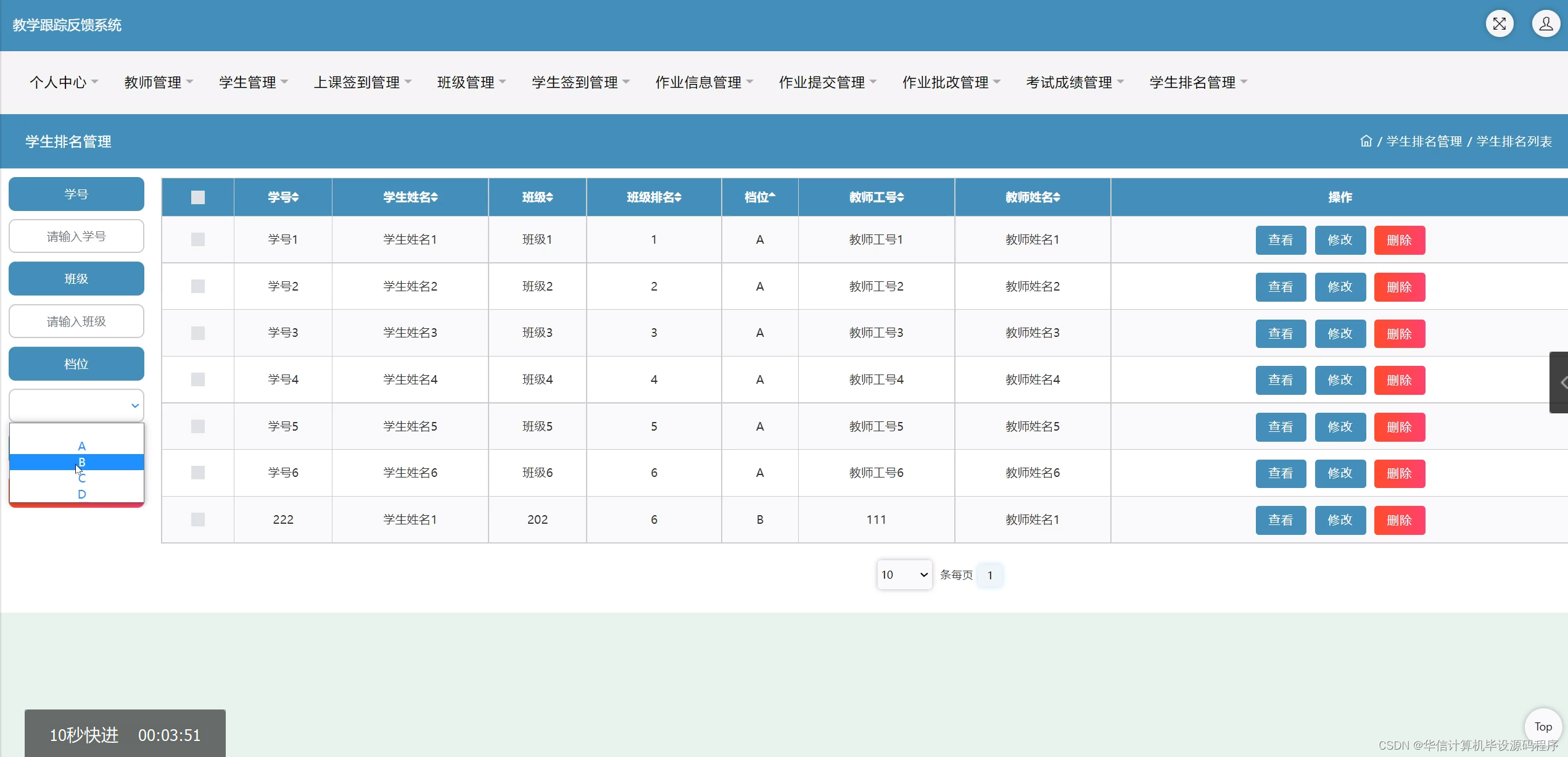 Ssmjsp计算机毕业设计教学跟踪反馈系统75uto(程序lw源码远程部署)高校毕业生跟踪反馈系统的设计与开发代码 Csdn博客